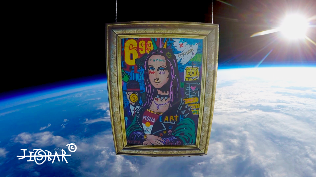 First Painting in Space – Artist Interview with Jisbar - Artist Arena